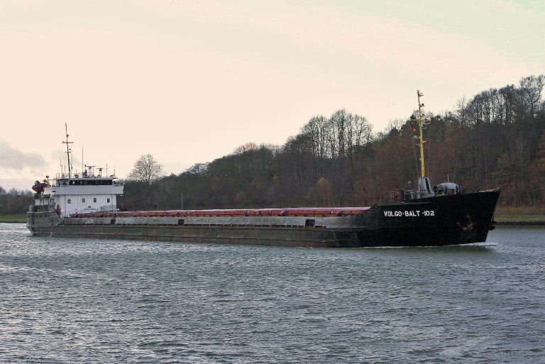 VOLGO-BALT 102, General Cargo Ship - Details and current position - IMO ...