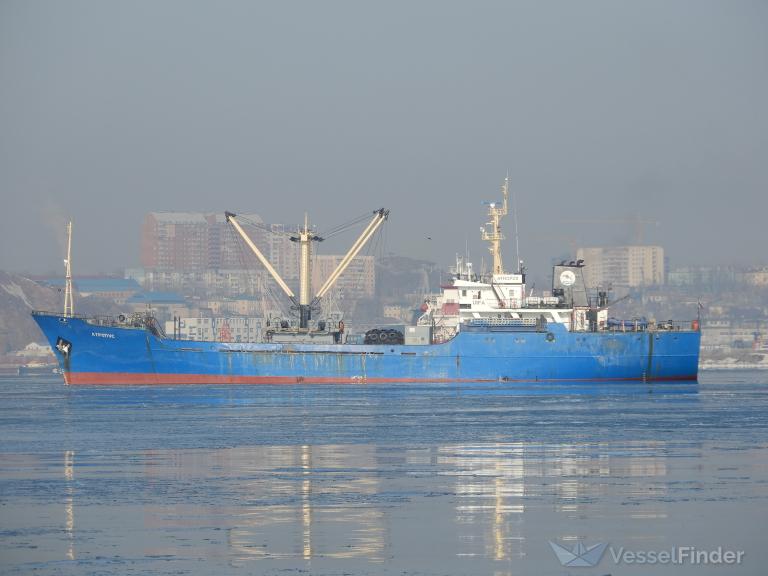 ATROPUS, Refrigerated Cargo Ship - Scheepsdetails en huidige positie ...