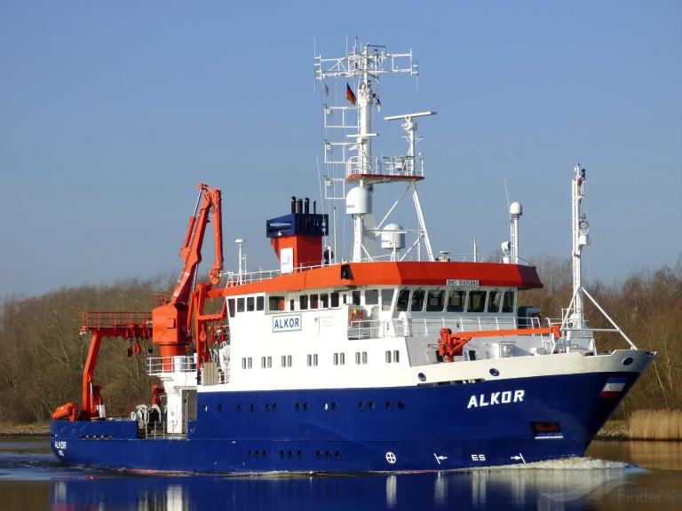 ALKOR, Research Vessel - Данные судна и текущее положение - IMO 8905880 ...