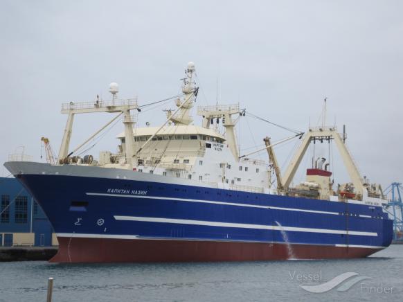 KAPITAN NAZIN, Fish Factory Ship - Details and current position - IMO ...