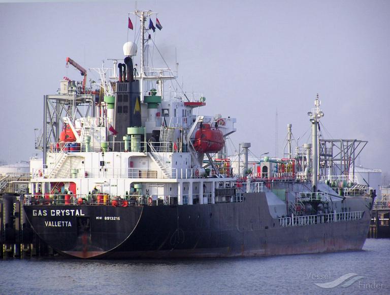 GAS CRYSTAL, LPG Tanker - Details and current position - IMO 8913215 ...
