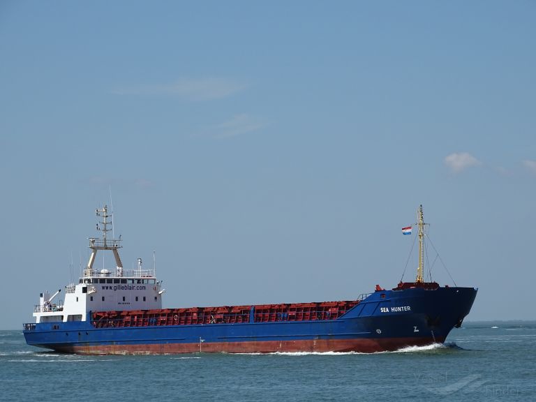SEA HUNTER, General Cargo Ship - Scheepsdetails en huidige positie ...