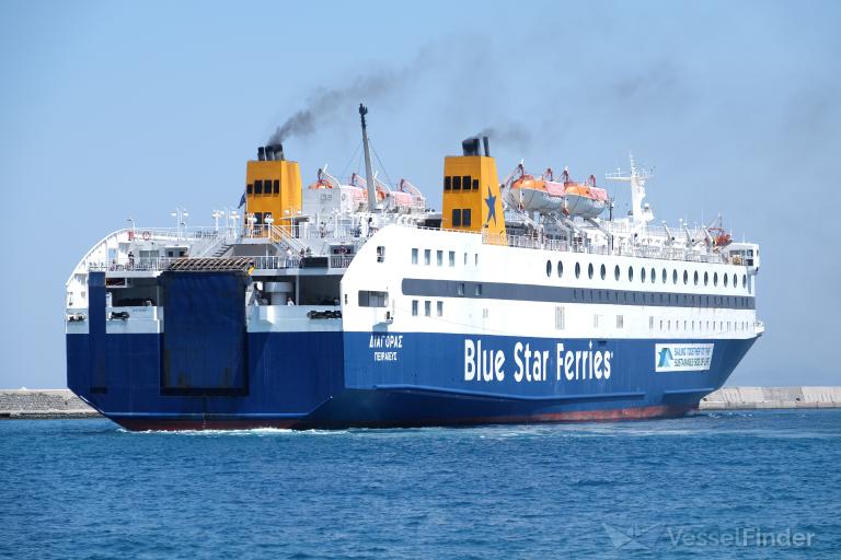 DIAGORAS, Passenger/Ro-Ro Cargo Ship - Details and current position ...