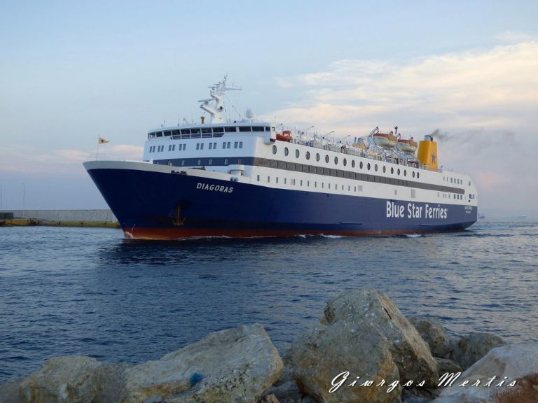 DIAGORAS, Passenger/Ro-Ro Cargo Ship - Gemi detayları ve güncel harita ...