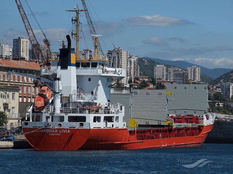 S.J.DANA, General Cargo Ship - Details and current position - IMO ...