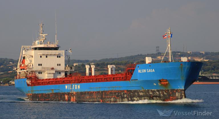 WILSON SAGA, General Cargo Ship - Details and current position - IMO ...