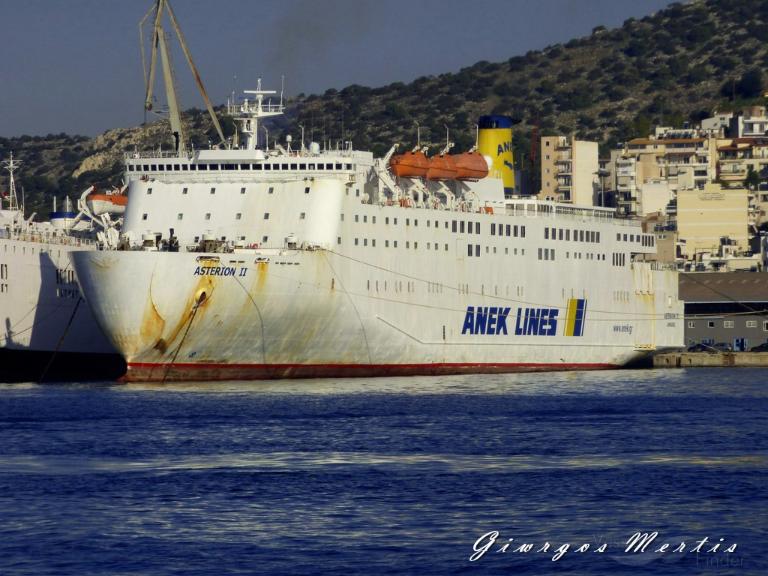 ASTERION II, Passenger/Ro-Ro Cargo Ship - Details and current position ...