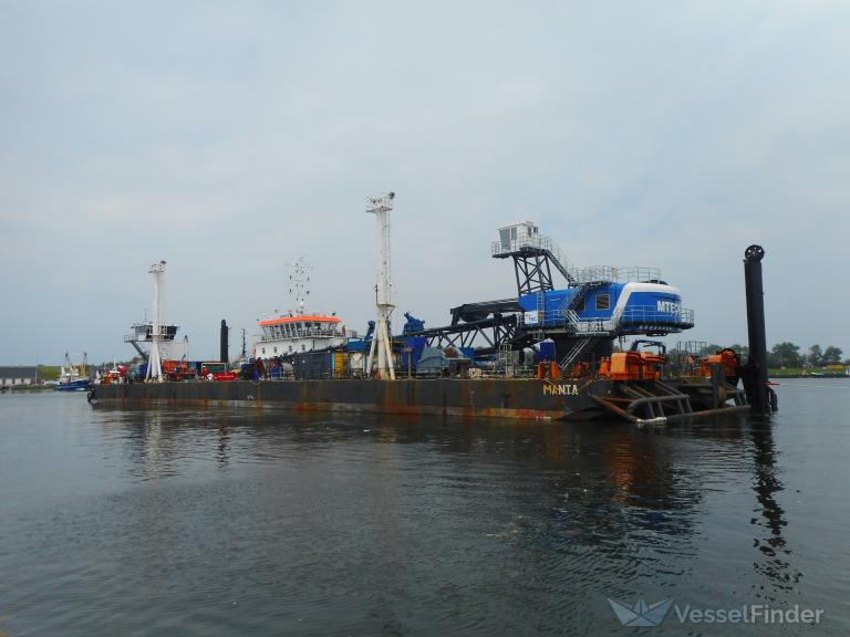 MANTA, Pontoon - Details and current position - IMO 8928301 - VesselFinder
