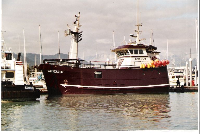 KRUZOF, Fishing Vessel - Details and current position - IMO 8941169 ...