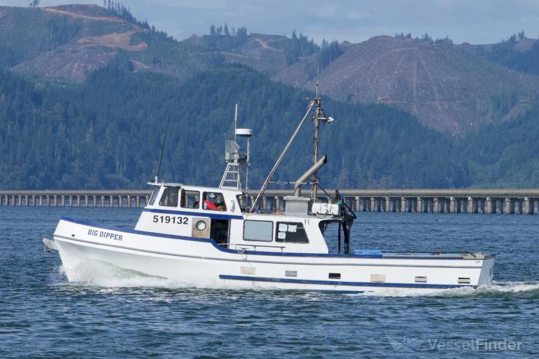BIG DIPPER, Fishing Vessel - Details and current position - IMO 8941834 ...