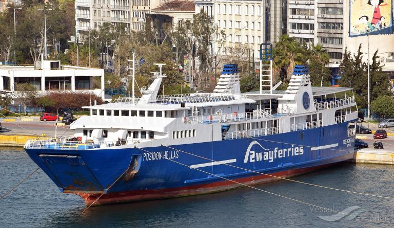 POSIDON HELLAS, Passenger/Ro-Ro Cargo Ship - Scheepsdetails en huidige positie - IMO 8966963 ...