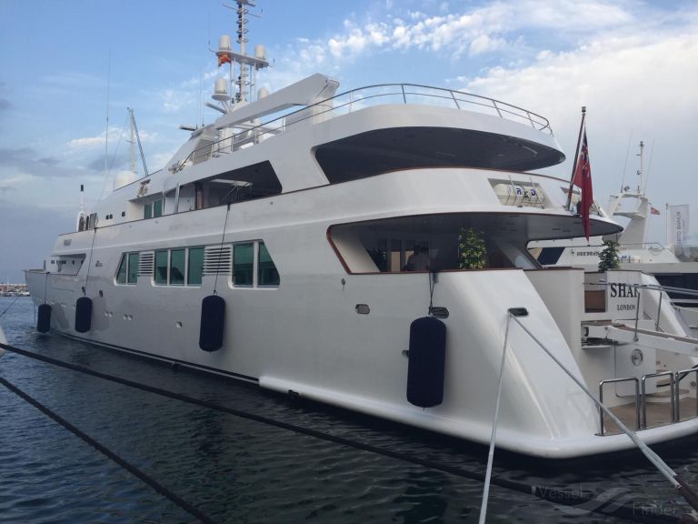 SHAF, Yacht - Details and current position - IMO 8985878 - VesselFinder