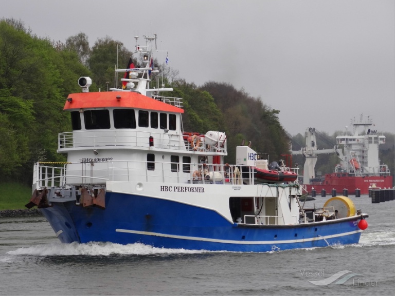 HBC PERFORMER, Offshore Support Vessel - Details and current position ...