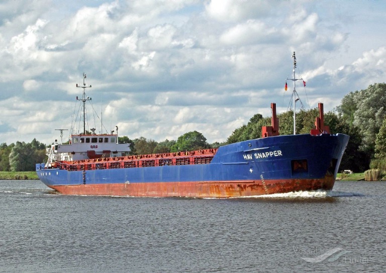 HAV SNAPPER, General Cargo Ship - Scheepsdetails en huidige positie - IMO 9001813 MMSI 311014800 ...