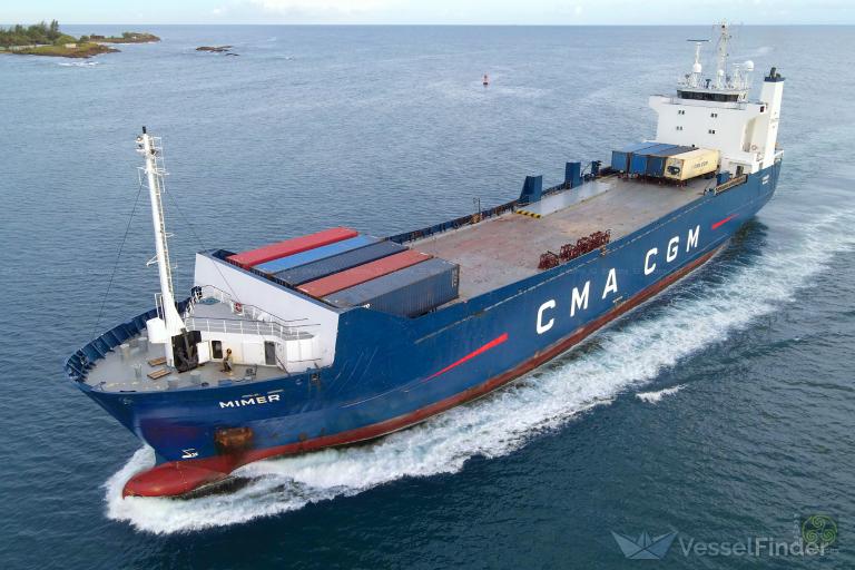 MIMER, Ro-Ro Cargo Ship - Details and current position - IMO 9002647 ...
