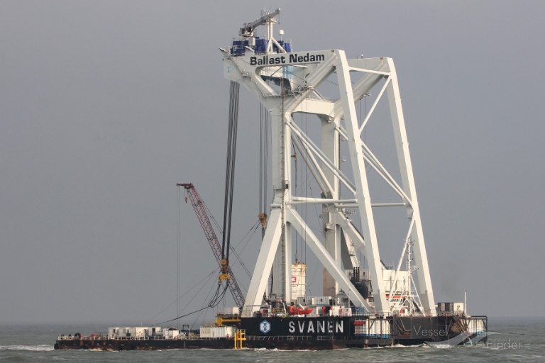 SVANEN, Crane Ship - Details and current position - IMO 9007453 ...