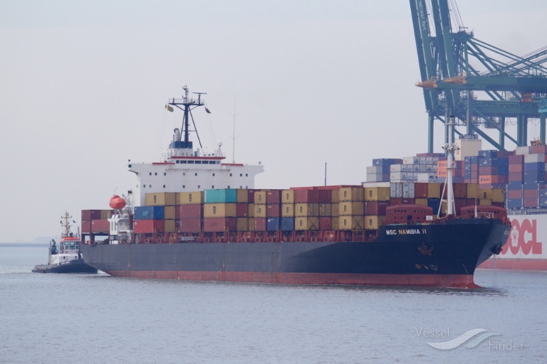 NAMIBIA II, Container Ship - Details and current position - IMO 9007817 ...
