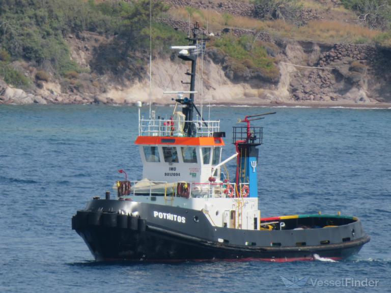 POTHITOS, Tug - Details and current position - IMO 9012094 - VesselFinder