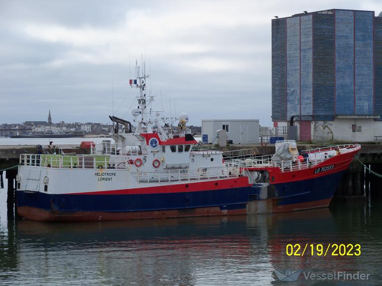 HELIOTROPE, Fishing Vessel - Details and current position - IMO 9016959 ...