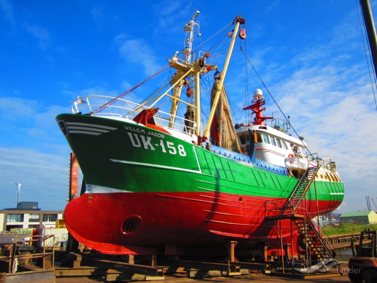 UK158 WILLEM JACOB, Fishing Vessel - Details and current position - IMO ...