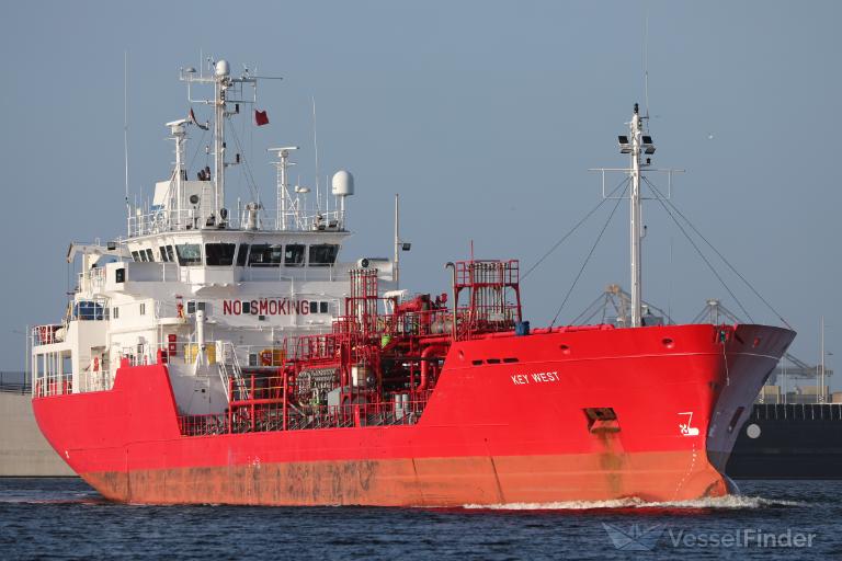 KEY WEST, Chemical/Oil Products Tanker - Details and current position ...