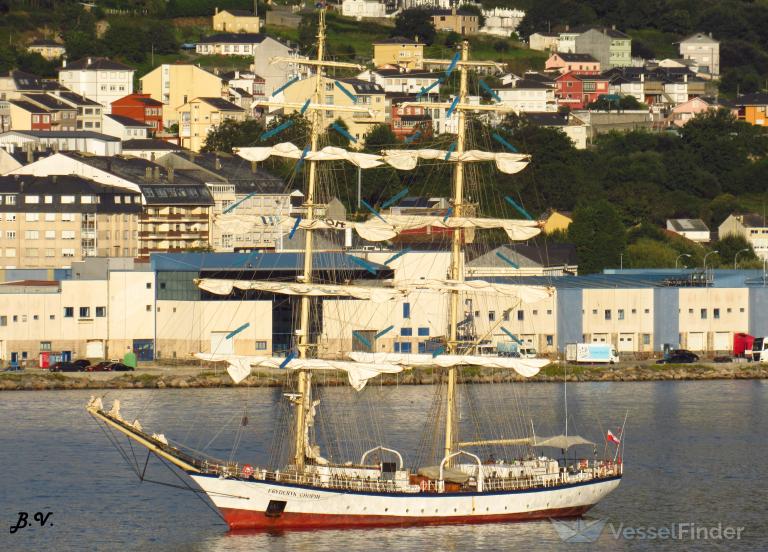 FRYDERYK CHOPIN, Yacht - Dane statku i aktualna pozycja - IMO 9030747 - VesselFinder