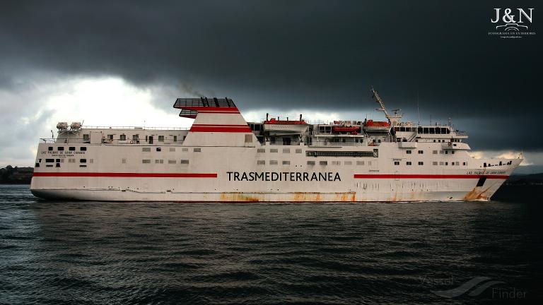 LAS PALMAS, Passenger/Ro-Ro Cargo Ship - Details and current position ...