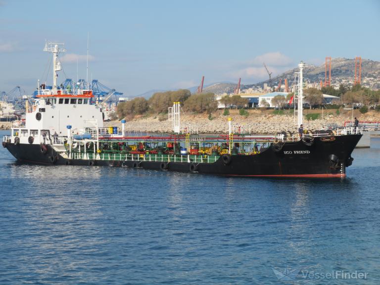 ECO FRIEND, Bunkering Tanker - Details and current position - IMO ...