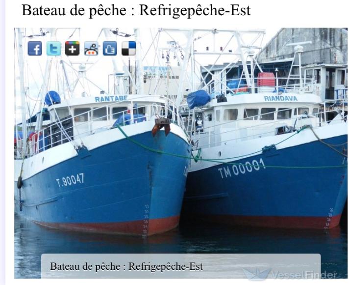 RANTABE, Fishing Vessel - Details and current position - IMO 9034418 ...