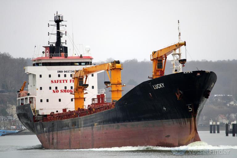 LUCKY, General Cargo Ship - Details and current position - IMO 9037305 ...