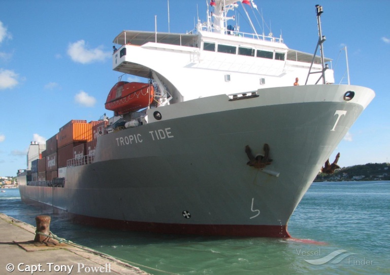 TROPIC TIDE, Deck Cargo Ship - Details and current position - IMO ...