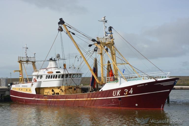 UK34 KOBUS JR, Fishing Vessel - Details and current position - IMO ...