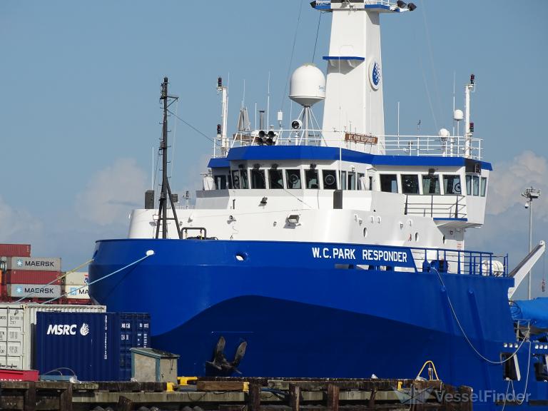W.C. PARK RESPONDER, Pollution Control Vessel - Details and current ...