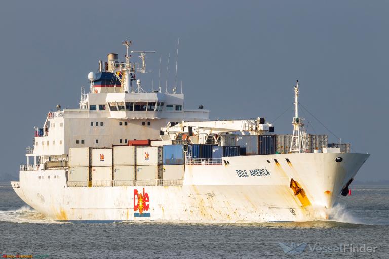 DOLE AMERICA, Refrigerated Cargo Ship - Details and current position ...