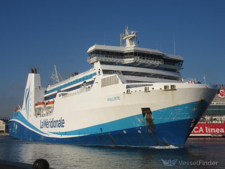 KALLISTE, Passenger/Ro-Ro Cargo Ship - Details and current position ...