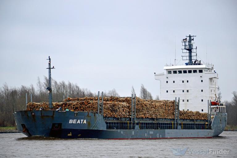 BEATA, General Cargo Ship - Details and current position - IMO 9053828 ...
