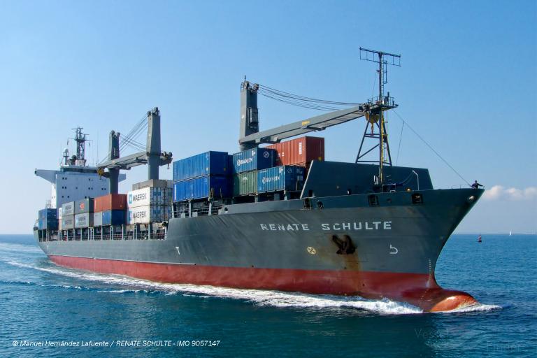 RENATE SCHULTE, Container Ship - Details and current position - IMO ...