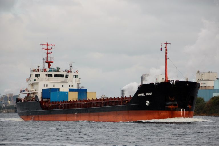 MIKHAIL DUDIN, General Cargo Ship - Details and current position - IMO ...