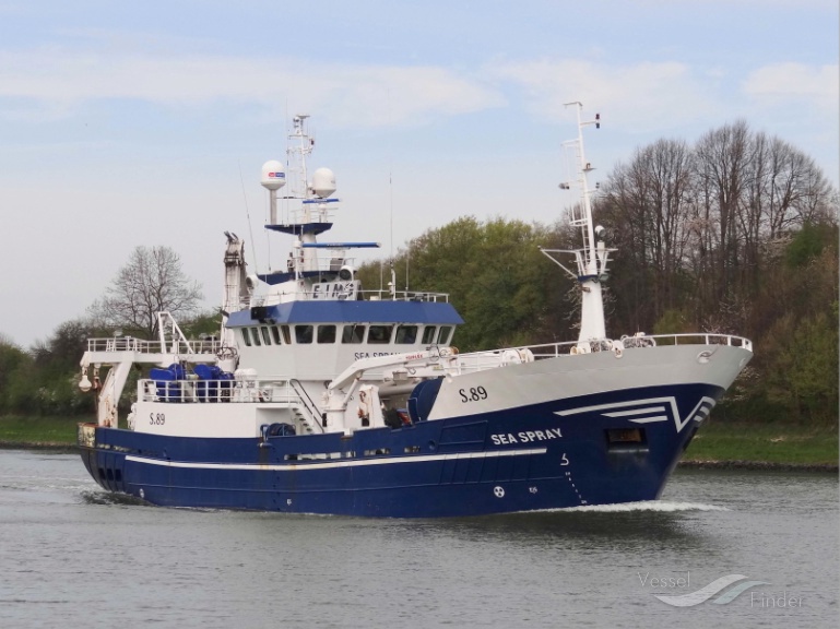SEA SPRAY, Fishing Vessel - Details and current position - IMO 9057630 ...