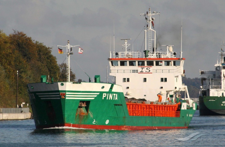 PINTA, General Cargo Ship - Details and current position - IMO 9063299 ...
