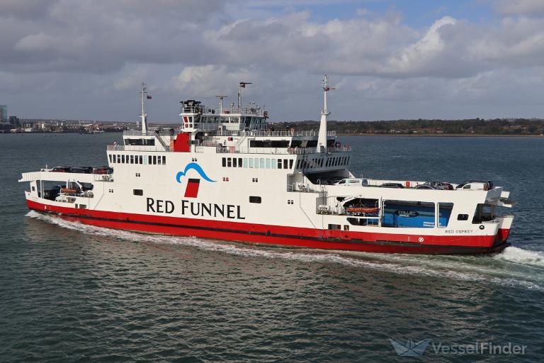 RED OSPREY, Passenger/Ro-Ro Cargo Ship - Details and current position ...