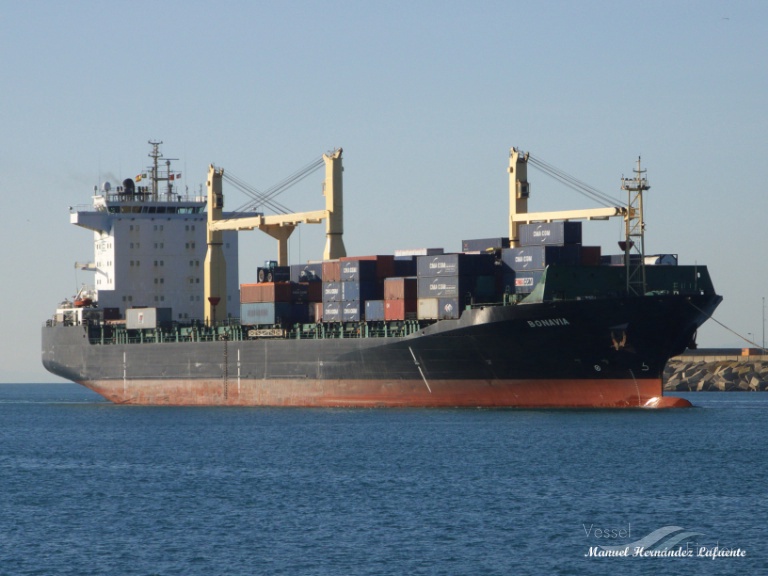 BONAVIA, Container Ship - Details and current position - IMO 9064334 ...