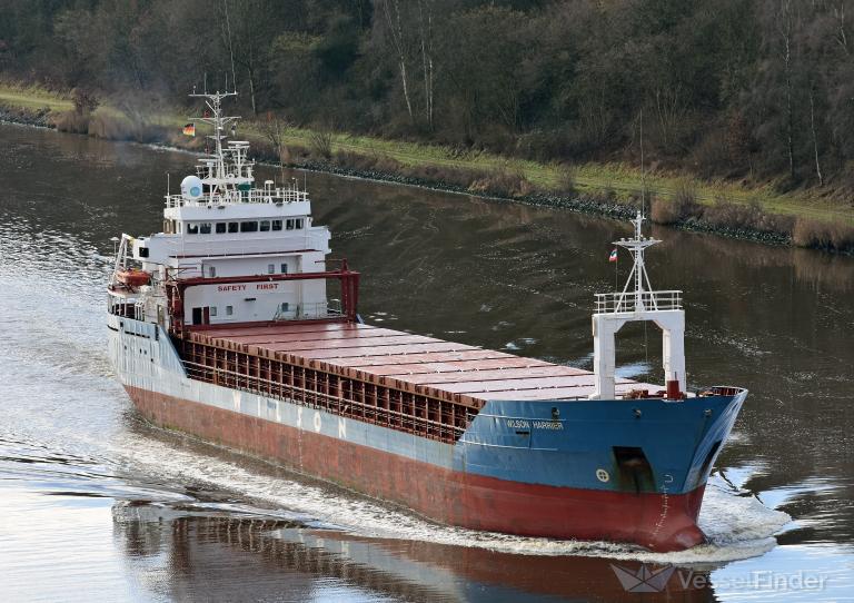 WILSON HARRIER, General Cargo Ship - Details and current position - IMO ...