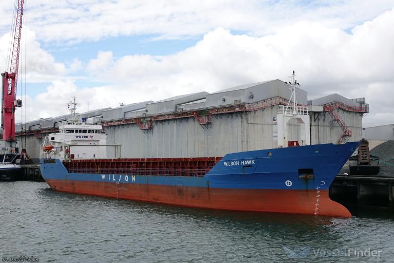 WILSON HAWK, General Cargo Ship - Details and current position - IMO ...