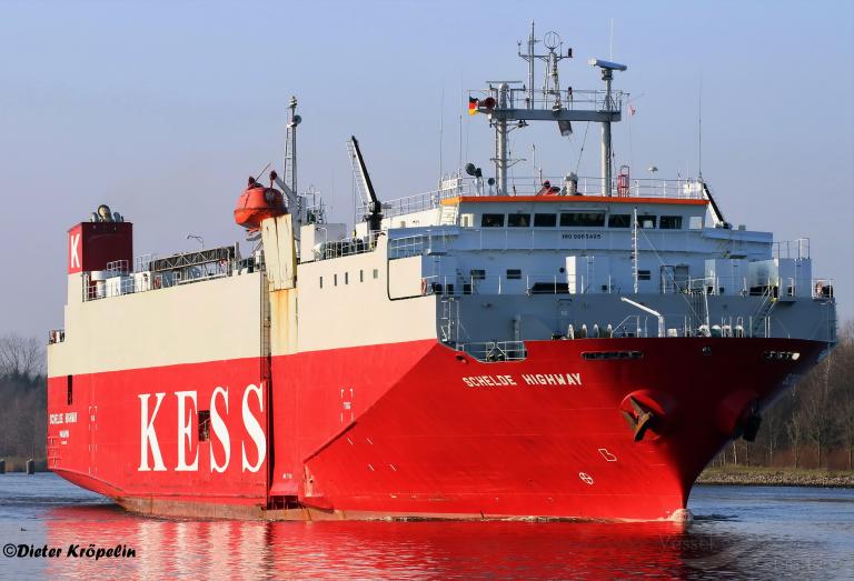 SCHELDE HIGHWAY, Vehicles Carrier - Scheepsdetails en huidige positie ...
