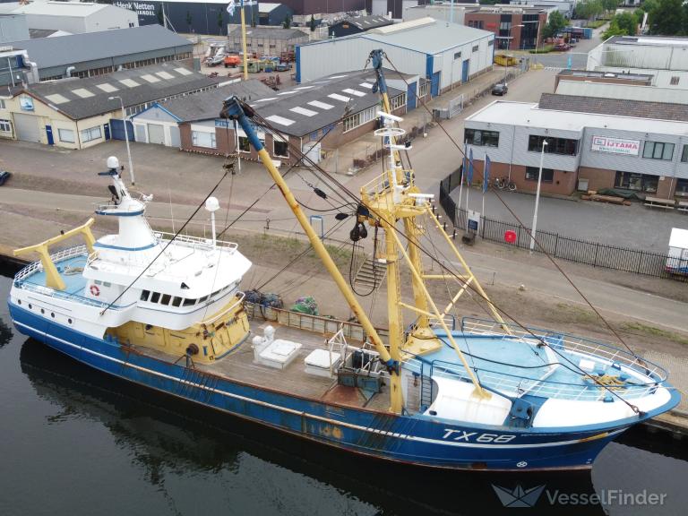 TX68 VERTROUWEN, Fishing Vessel - Scheepsdetails en huidige positie - IMO 9065455 - VesselFinder