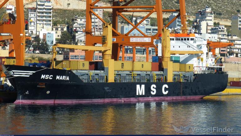 MSC MARIA, General Cargo Ship - Details and current position - IMO ...