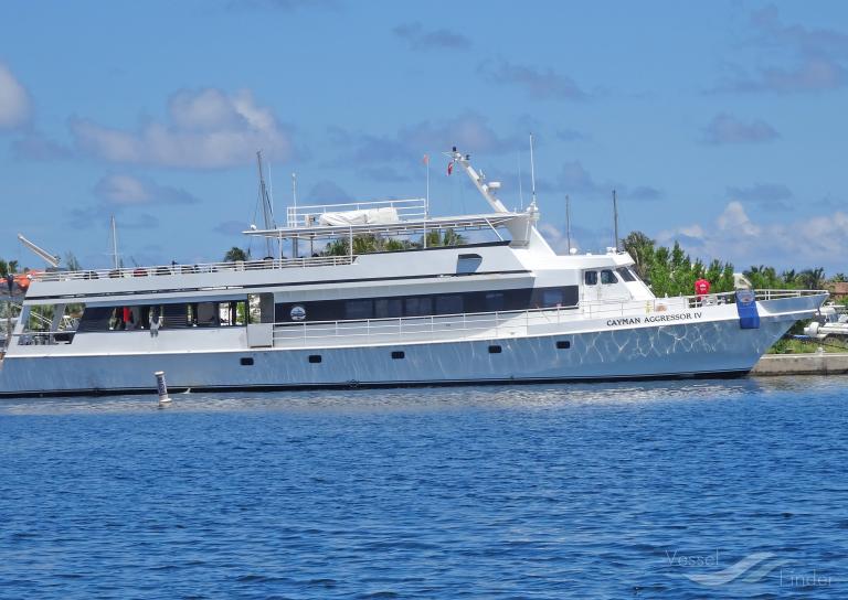 CAYMAN AGGRESSOR IV, Yacht - Details and current position - IMO 9069437 ...