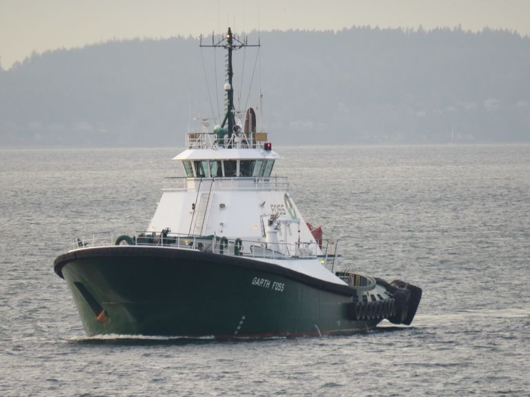 GARTH FOSS, Tug - Details and current position - IMO 9070266 - VesselFinder
