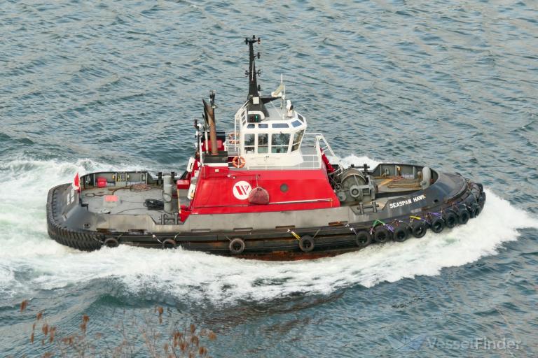 SEASPAN HAWK, Tug - Details and current position - IMO 9072408 ...